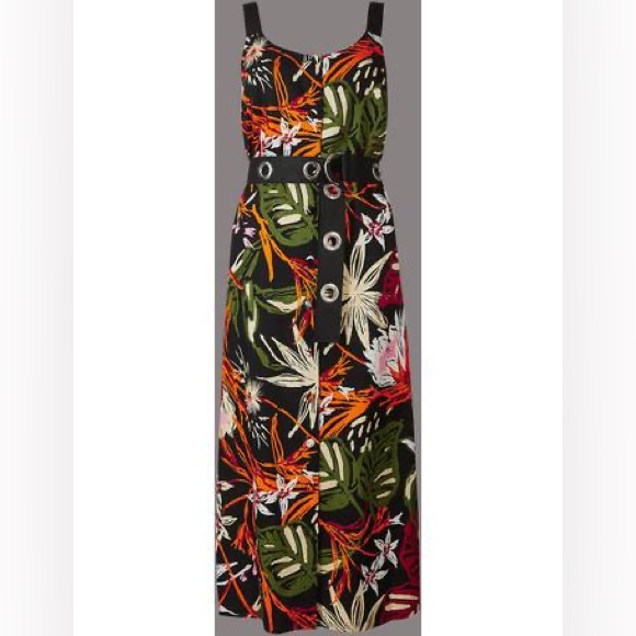 Autograph | Dresses | Autograph Linen Blend Midi Dress | Poshmark